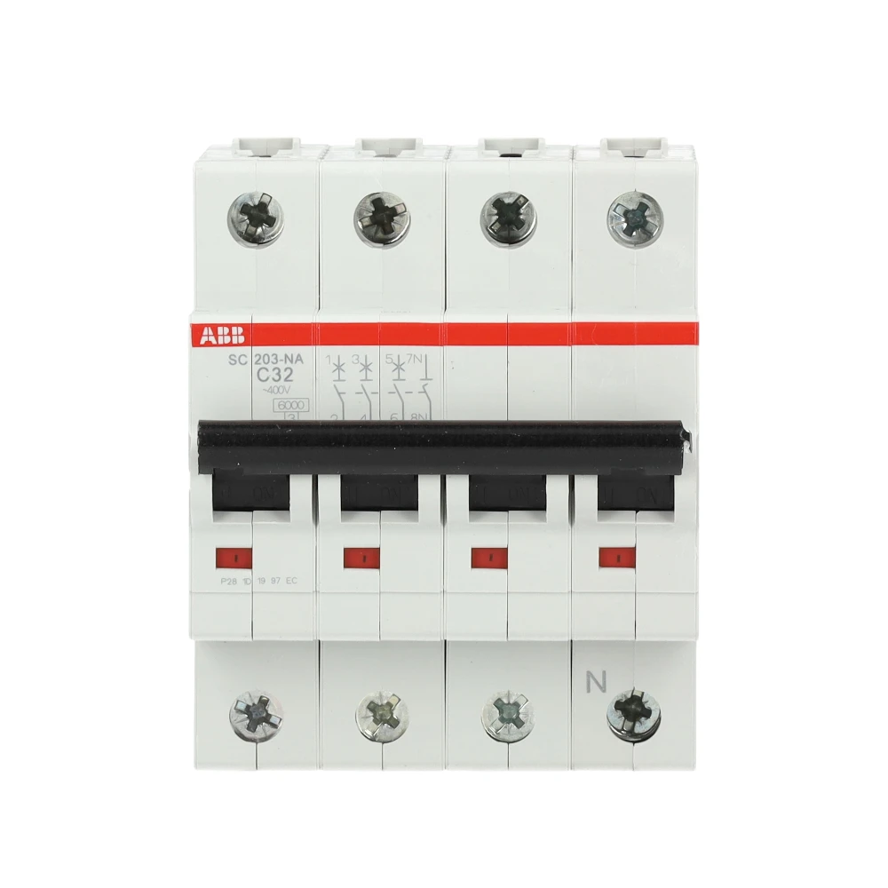 ABB Componenten installatieautomaat 3P C kar 32A (SC203-C32NA) | Groepenkastbestellen