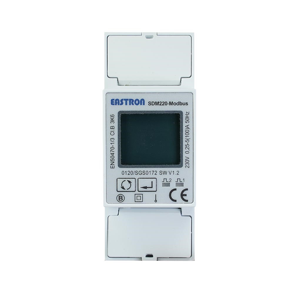 Eastron kWh meter 80A 1-fase modbus MID (SDM220Modbus) | Groepenkastbestellen