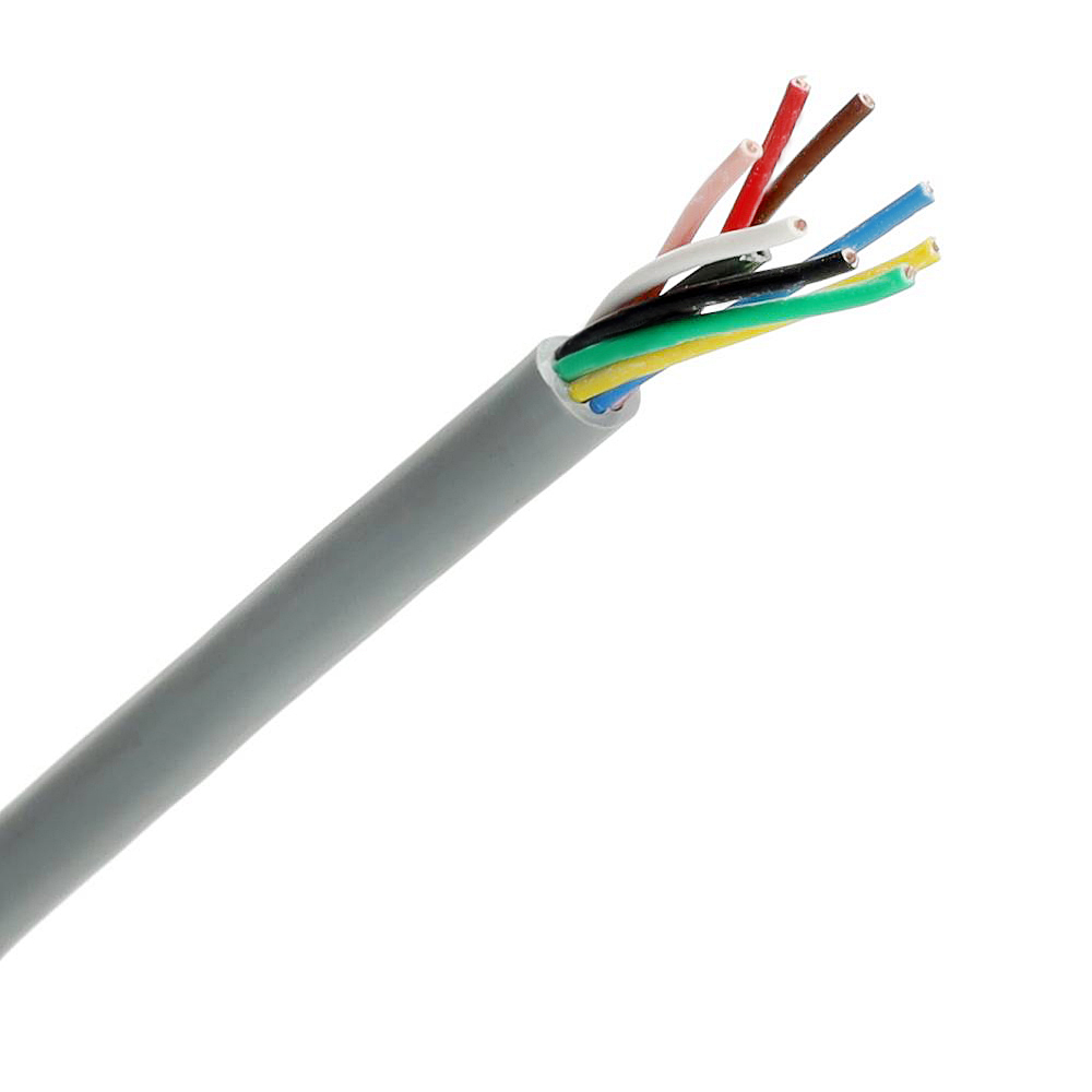 Dynamic signaalkabel YR 10x0.8mm² Dca-s2,d0,a3 grijs per rol 100 meter ...