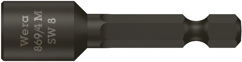 Wera dopbit 8.0mm magnetisch 1/4" 50mm (05060423001) | Groepenkastbestellen