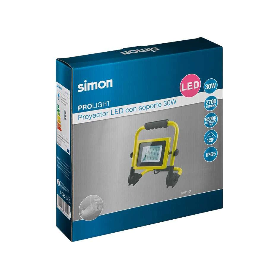 Simon LED bouwlamp 30W 2700lm 6500K IP65 (IL416107) | Groepenkastbestellen