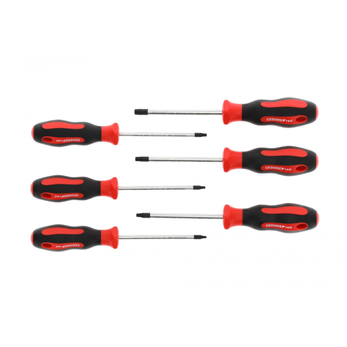 GEDORE RED 2-comp schroevendraaierset Torx T10-40 6-delig (R38402006 ...