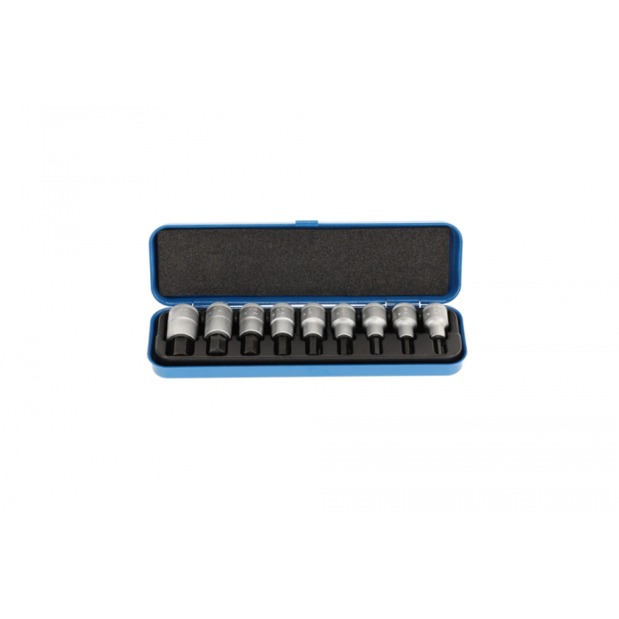 GEDORE inbus hexagon dopschroevendraaierset 1/2" 5-17mm 9-delig (IN 19 ...